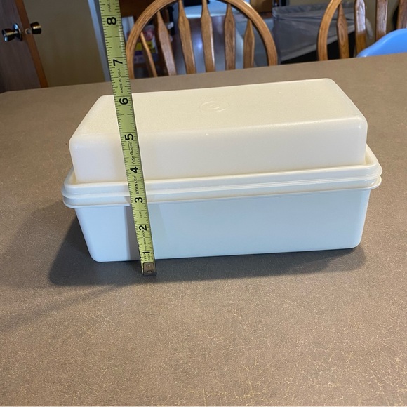 Tupperware | Kitchen | Tupperware Rectangular Container With Lid Off ...
